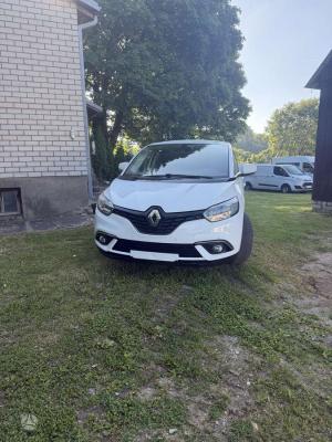 Balts Renault Scenic 2018 Tauragė, ar dzinēja tilpumu 1.46 L un nobraukumu 220 tūkst. km par 6400 €, foto  vietnē AUTOMOTO.COM.LV