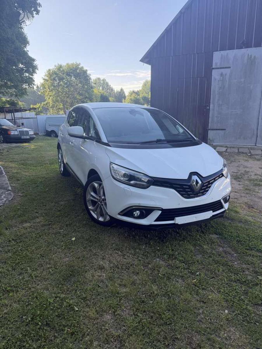 Balts Renault Scenic 2018 Tauragė, ar dzinēja tilpumu 1.46 L un nobraukumu 220 tūkst. km par 6400 €, foto 4 vietnē AUTOMOTO.COM.LV