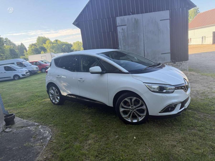 Balts Renault Scenic 2018 Tauragė, ar dzinēja tilpumu 1.46 L un nobraukumu 220 tūkst. km par 6400 €, foto 5 vietnē AUTOMOTO.COM.LV