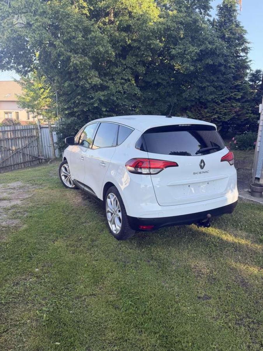 Balts Renault Scenic 2018 Tauragė, ar dzinēja tilpumu 1.46 L un nobraukumu 220 tūkst. km par 6400 €, foto 6 vietnē AUTOMOTO.COM.LV