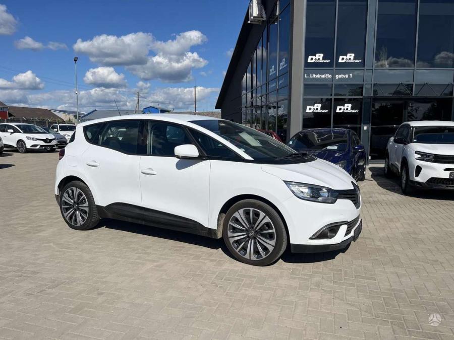 Balts Renault Scenic 2018 Tauragė, ar dzinēja tilpumu 1.46 L un nobraukumu 223 tūkst. km par 6900 €, foto 1 vietnē AUTOMOTO.COM.LV
