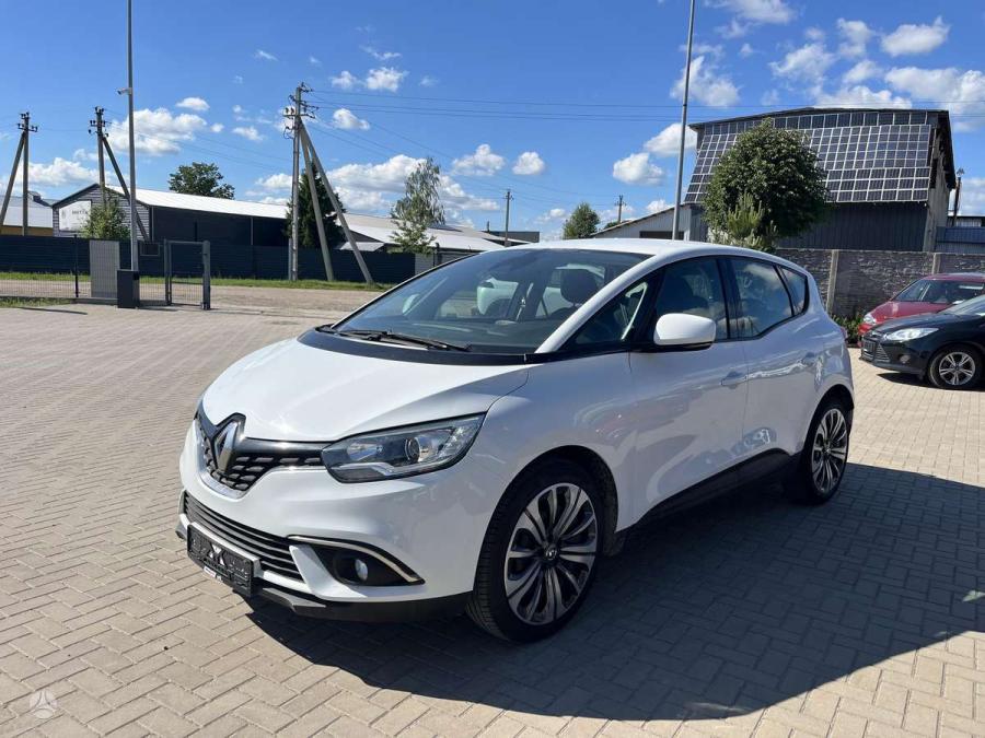 Balts Renault Scenic 2018 Tauragė, ar dzinēja tilpumu 1.46 L un nobraukumu 223 tūkst. km par 6900 €, foto 3 vietnē AUTOMOTO.COM.LV