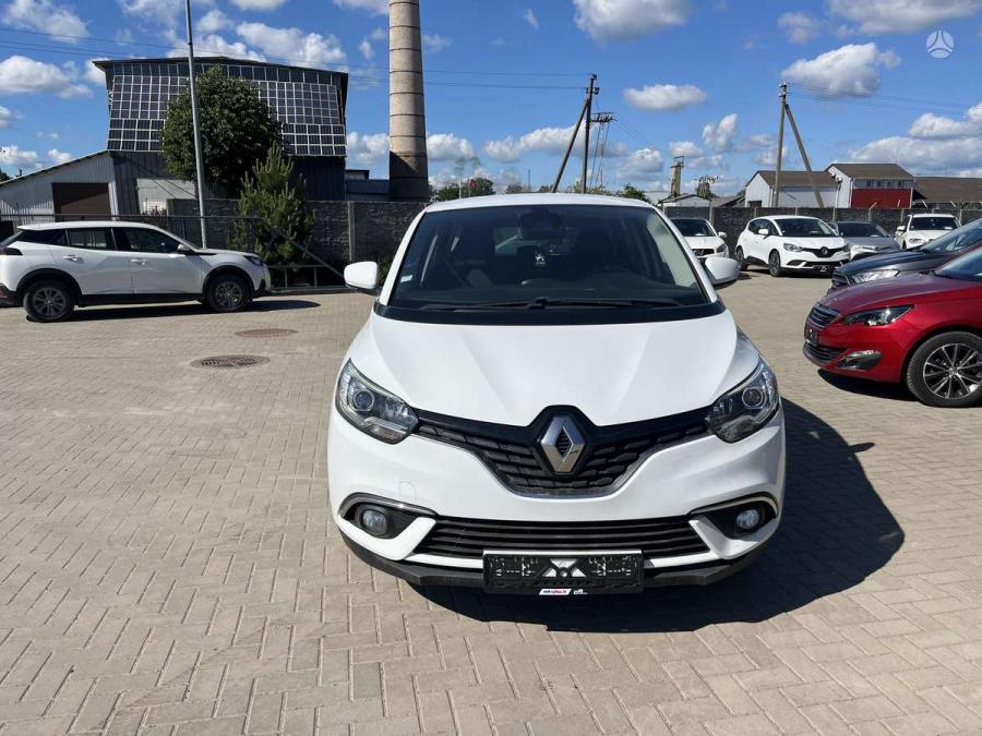 Balts Renault Scenic 2018 Tauragė, ar dzinēja tilpumu 1.46 L un nobraukumu 223 tūkst. km par 6900 €, foto 5 vietnē AUTOMOTO.COM.LV