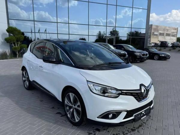 White Renault Scenic 2018 in Telschi, with an engine capacity of 1.50 L and mileage of 168 thousand km for 7990 €, photo 1 on AUTOMOTO.COM.LV