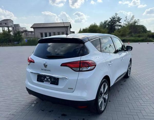 White Renault Scenic 2018 in Telschi, with an engine capacity of 1.50 L and mileage of 168 thousand km for 7990 €, photo 10 on AUTOMOTO.COM.LV