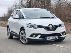 White Renault Scenic 2018 in Tukums, with an engine capacity of 1.50 L and mileage of 230 thousand km for 6990 €, photo 3 on AUTOMOTO.COM.LV