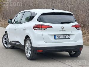 White Renault Scenic 2018 in Tukums, with an engine capacity of 1.50 L and mileage of 230 thousand km for 6990 €, photo 5 on AUTOMOTO.COM.LV