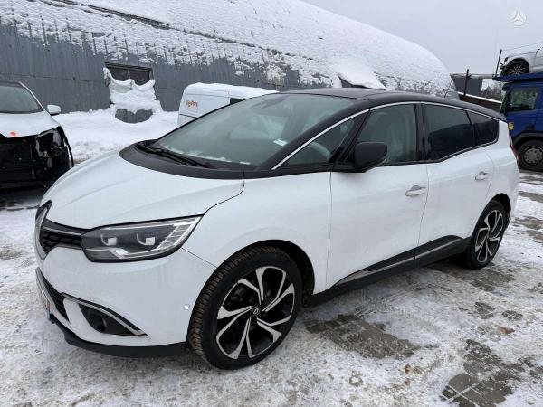 Balts Renault Scenic 2019 Kauņa, ar dzinēja tilpumu 1.75 L un nobraukumu 280 tūkst. km par 5900 €, foto 1 vietnē AUTOMOTO.COM.LV
