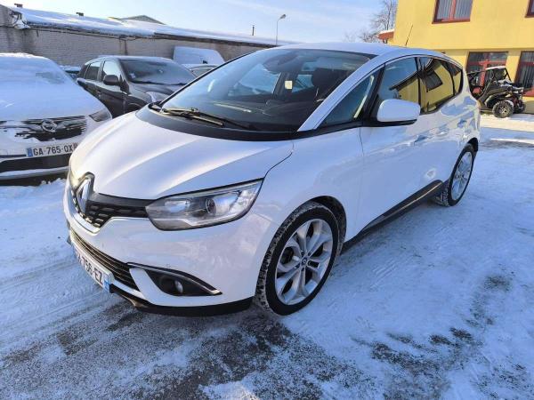 Balts Renault Scenic 2019 Tauragė, ar dzinēja tilpumu 1.75 L un nobraukumu 241 tūkst. km par 5900 €, foto 1 vietnē AUTOMOTO.COM.LV