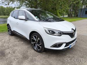 White Renault Scenic 2019 in Riga, with an engine capacity of 1.30 L and mileage of 178 thousand km for 8950 €, photo  on AUTOMOTO.COM.LV