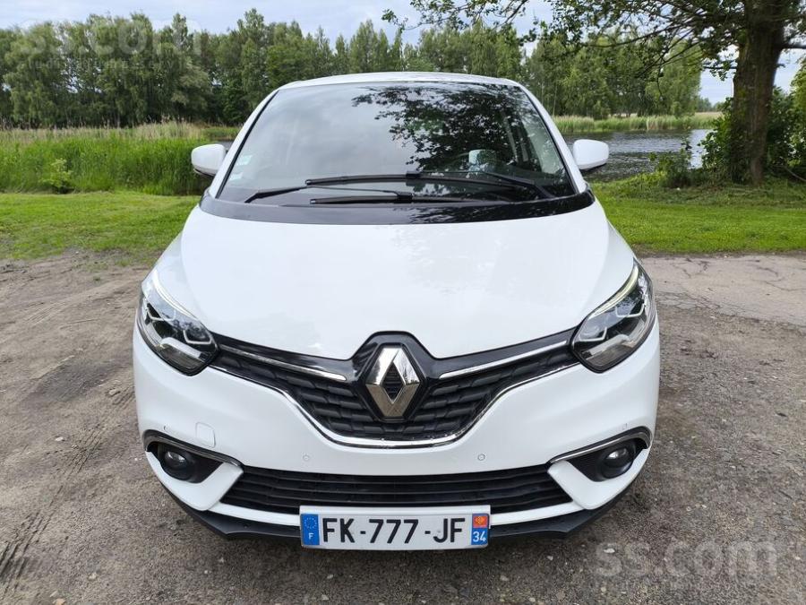 White Renault Scenic 2019 in Riga, with an engine capacity of 1.30 L and mileage of 178 thousand km for 8950 €, photo 4 on AUTOMOTO.COM.LV