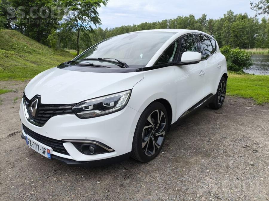 White Renault Scenic 2019 in Riga, with an engine capacity of 1.30 L and mileage of 178 thousand km for 8950 €, photo 5 on AUTOMOTO.COM.LV
