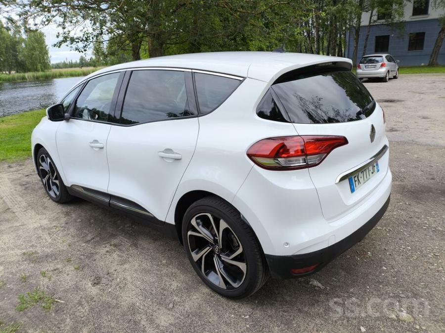 White Renault Scenic 2019 in Riga, with an engine capacity of 1.30 L and mileage of 178 thousand km for 8950 €, photo 8 on AUTOMOTO.COM.LV
