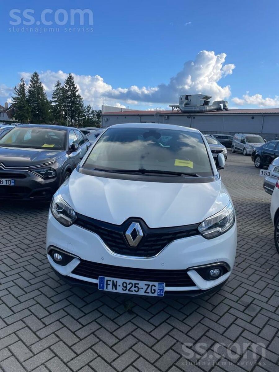 Balts Renault Scenic 2020 Rīga, ar dzinēja tilpumu 1.70 L un nobraukumu 230 tūkst. km par 6300 €, foto 3 vietnē AUTOMOTO.COM.LV