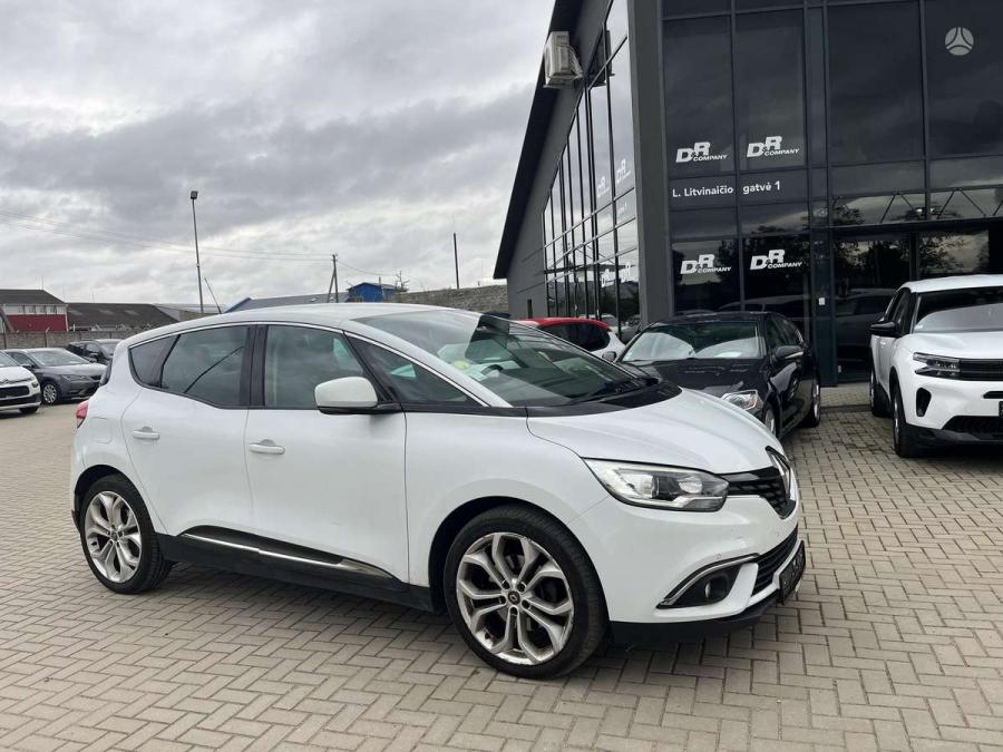 Balts Renault Scenic 2020 Tauragė, ar dzinēja tilpumu 1.75 L un nobraukumu 240 tūkst. km par 6300 €, foto 1 vietnē AUTOMOTO.COM.LV