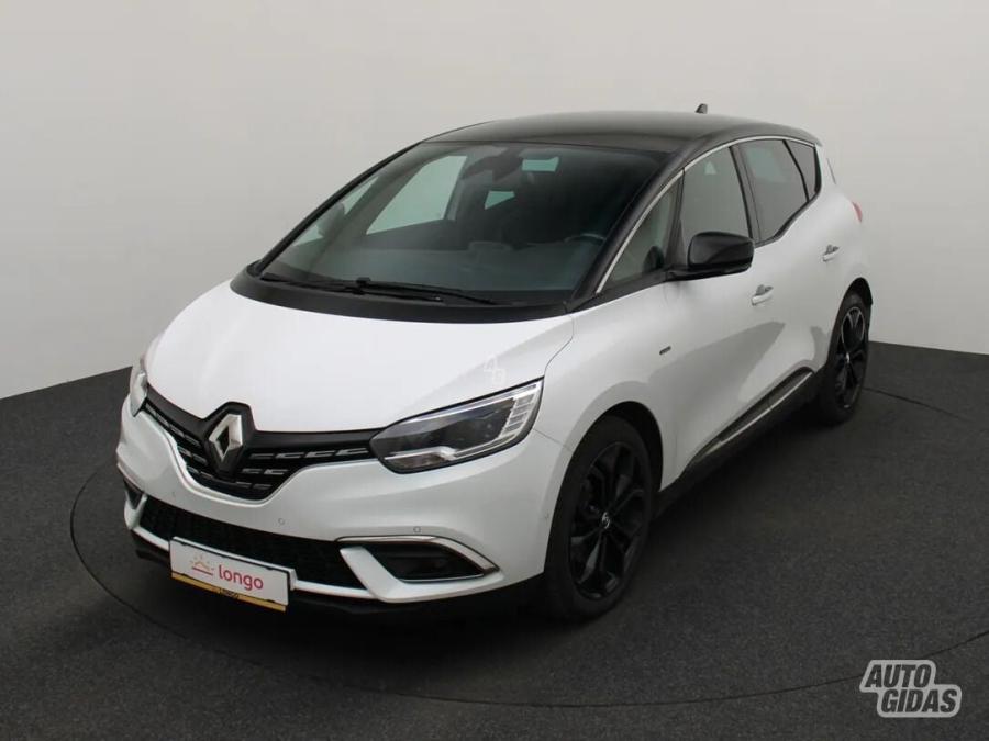 White Renault Scenic 2021 in Vilnius, with an engine capacity of 1.30 L and mileage of 161 thousand km for 12599 €, photo 1 on AUTOMOTO.COM.LV