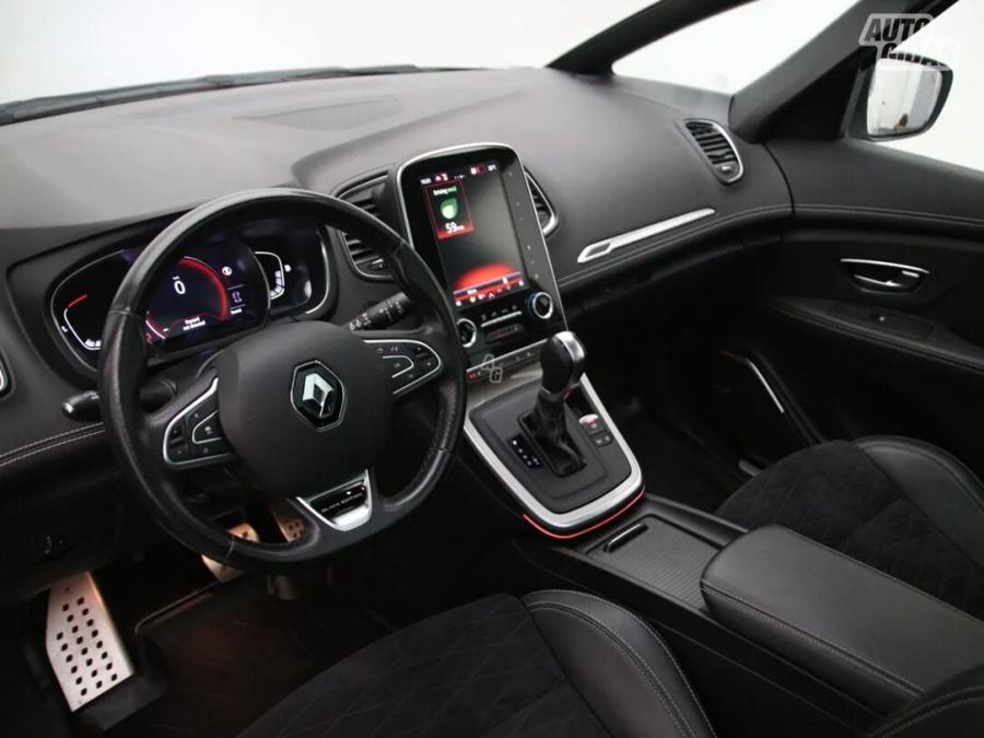 White Renault Scenic 2021 in Vilnius, with an engine capacity of 1.30 L and mileage of 161 thousand km for 12599 €, photo 17 on AUTOMOTO.COM.LV