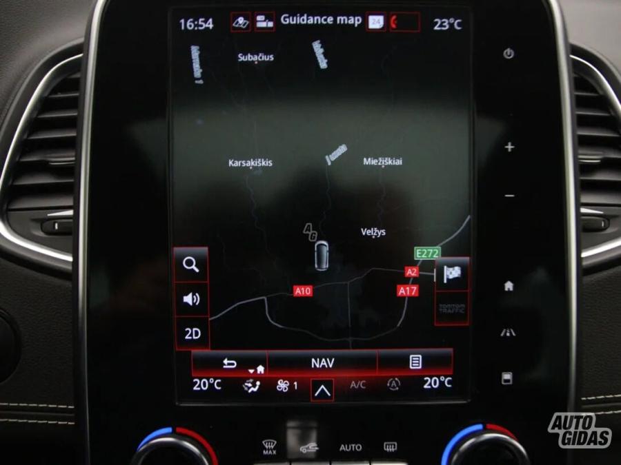 White Renault Scenic 2021 in Vilnius, with an engine capacity of 1.30 L and mileage of 161 thousand km for 12599 €, photo 25 on AUTOMOTO.COM.LV
