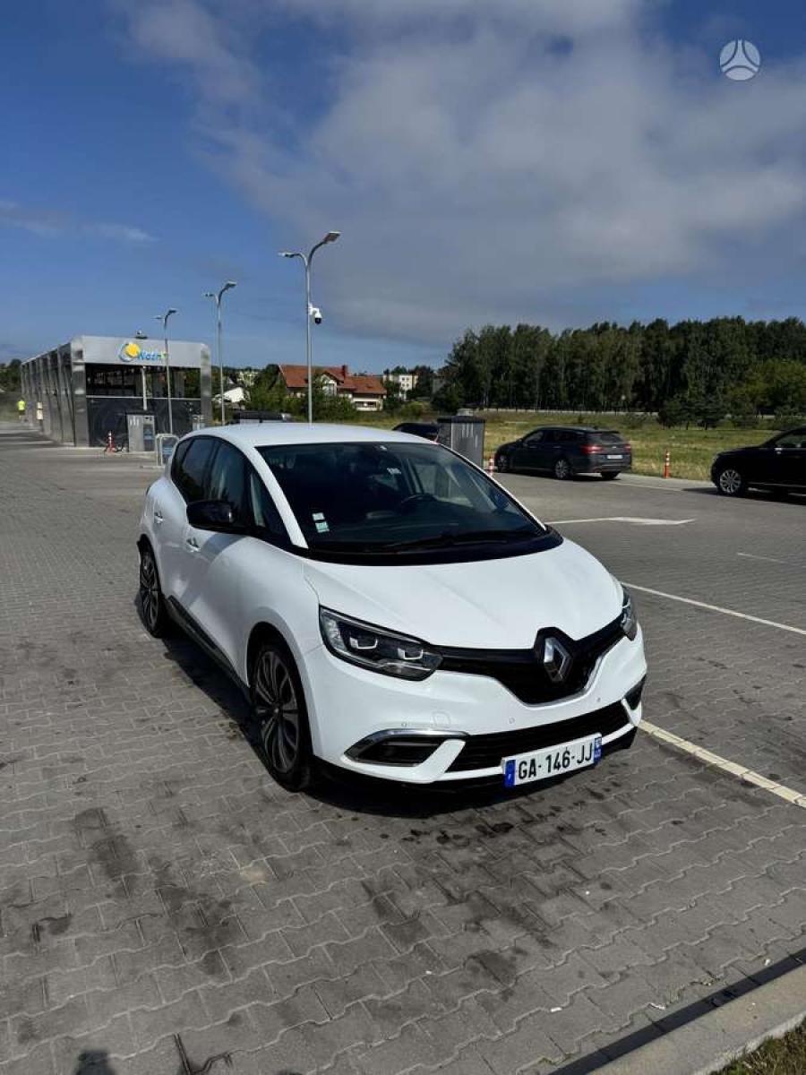 White Renault Scenic 2021 in Palanga, with an engine capacity of 1.75 L and mileage of 300 thousand km for 6500 €, photo 1 on AUTOMOTO.COM.LV