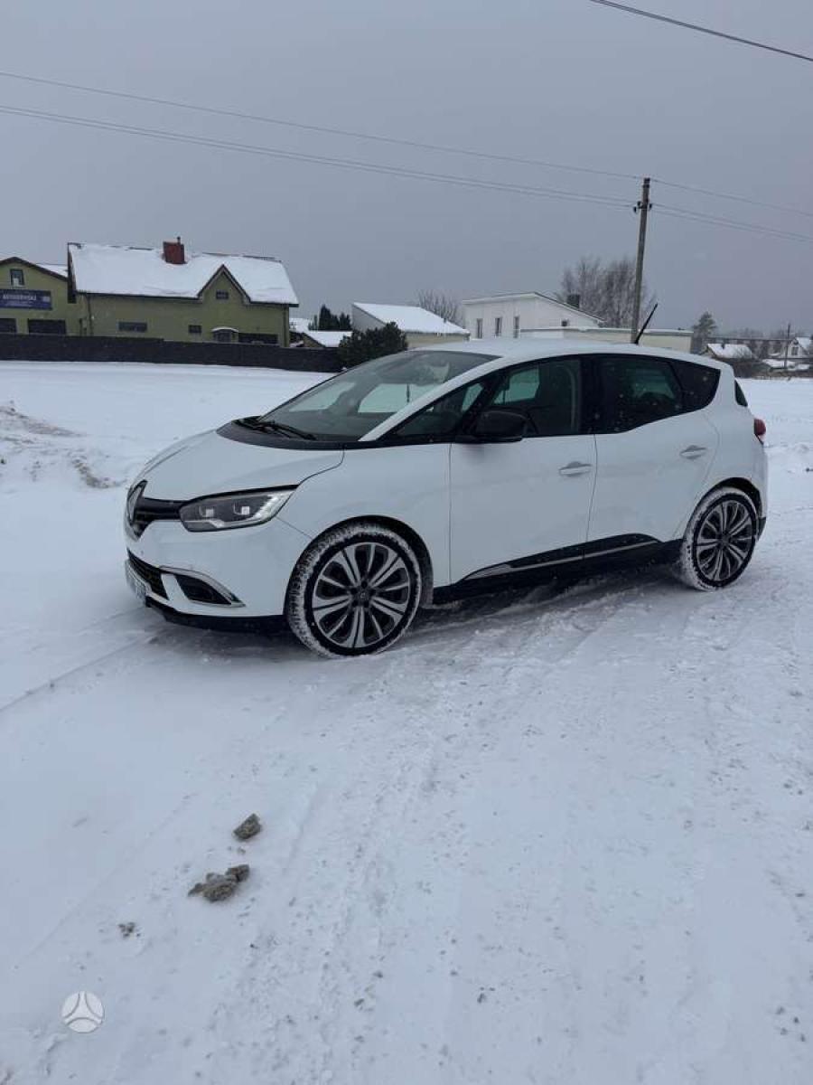 Balts Renault Scenic 2021 Kauņa, ar dzinēja tilpumu 1.75 L un nobraukumu 300 tūkst. km par 6300 €, foto 1 vietnē AUTOMOTO.COM.LV