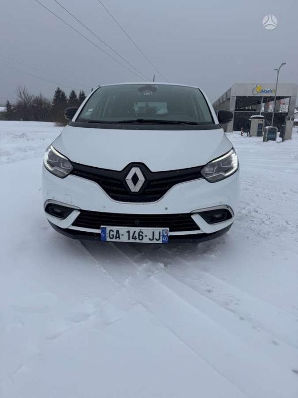 White Renault Scenic 2021 in Kaunas, with an engine capacity of 1.75 L and mileage of 300 thousand km for 6300 €, photo 3 on AUTOMOTO.COM.LV
