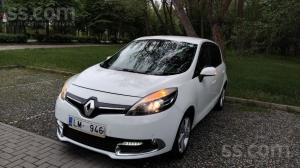 White Renault Scenic 2014 in Liepaja, with an engine capacity of 1.50 L and mileage of 258 thousand km for 5600 €, photo 6 on AUTOMOTO.COM.LV