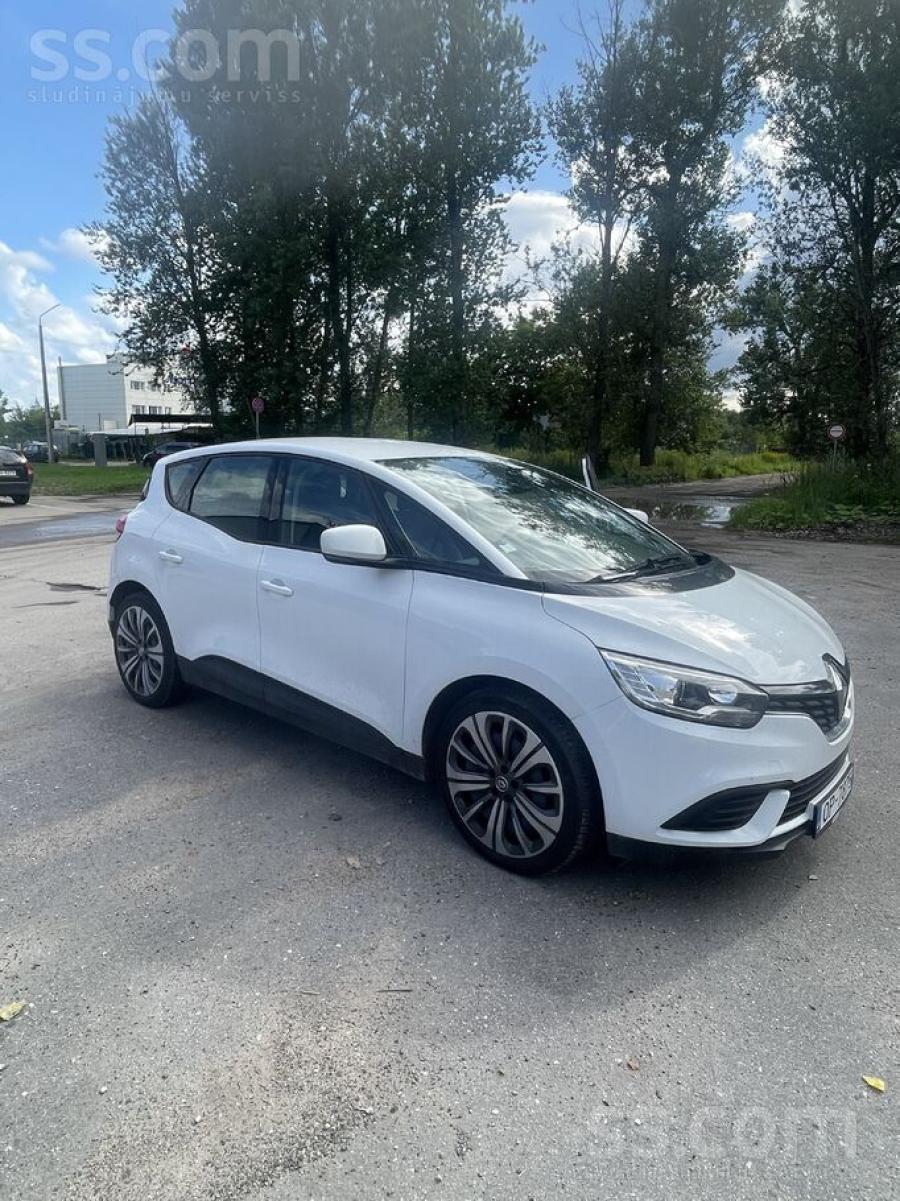 White Renault Scenic 2020 in Riga, with an engine capacity of 1.70 L and mileage of 242 thousand km for 6800 €, photo 4 on AUTOMOTO.COM.LV