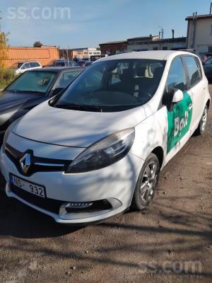 White Renault Scenic 2013 in Jelgava, with an engine capacity of 1.50 L and mileage of 481 thousand km for 3200 €, photo 2 on AUTOMOTO.COM.LV