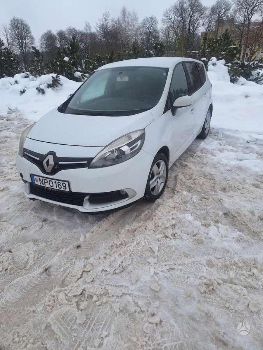 Balts Renault Scenic 2016 Molėtai, ar dzinēja tilpumu 1.20 L un nobraukumu 230 tūkst. km par 2600 €, foto 1 vietnē AUTOMOTO.COM.LV