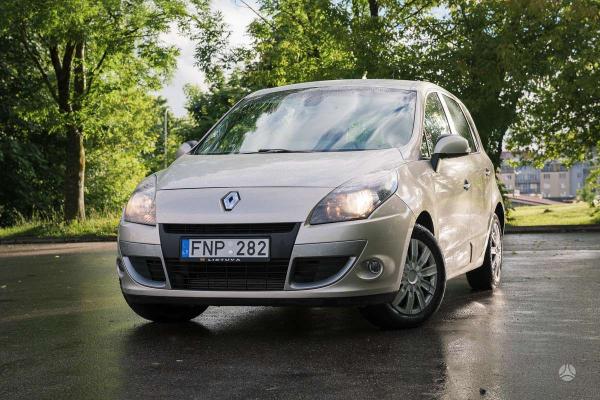 Dzeltens Renault Scenic 2011 Viļņa, ar dzinēja tilpumu 1.46 L un nobraukumu 176 tūkst. km par 3000 €, foto 5 vietnē AUTOMOTO.COM.LV