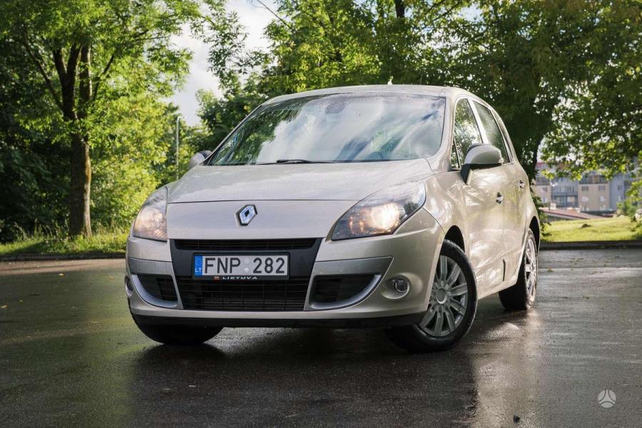 Yellow Renault Scenic 2011 in Vilnius, with an engine capacity of 1.46 L and mileage of 176 thousand km for 3000 €, photo 6 on AUTOMOTO.COM.LV