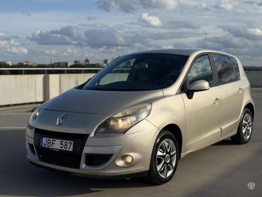 Yellow Renault Scenic 2012 in Vilnius, with an engine capacity of 1.46 L and mileage of 268 thousand km for 2599 €, photo 4 on AUTOMOTO.COM.LV