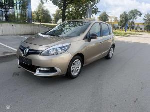 Dzeltens Renault Scenic 2015 Panevēža, ar dzinēja tilpumu 1.46 L un nobraukumu 263 tūkst. km par 4250 €, foto  vietnē AUTOMOTO.COM.LV