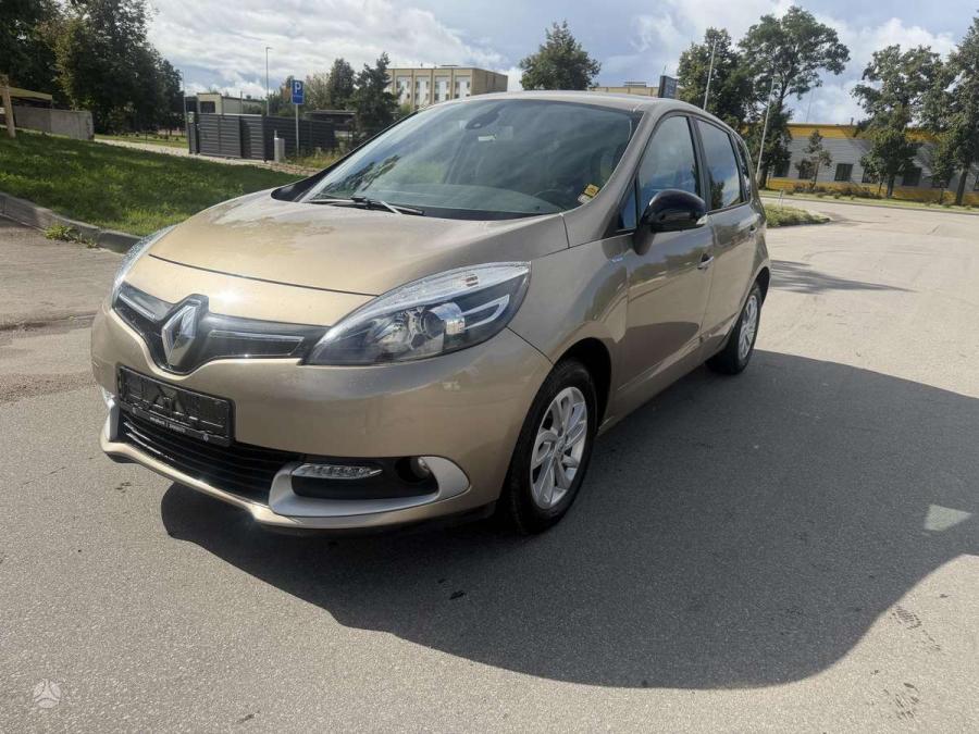 Dzeltens Renault Scenic 2015 Panevēža, ar dzinēja tilpumu 1.46 L un nobraukumu 263 tūkst. km par 4250 €, foto 4 vietnē AUTOMOTO.COM.LV
