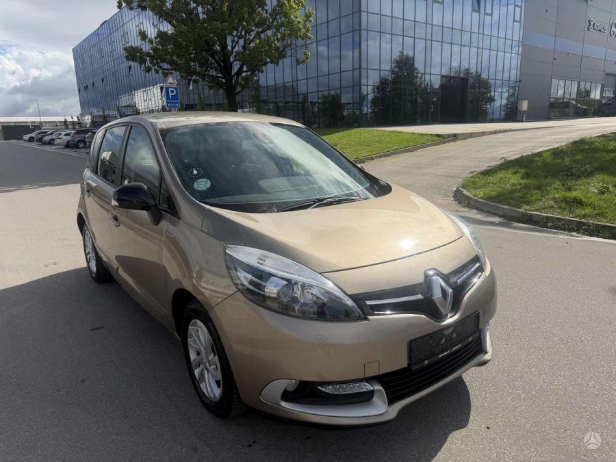 Dzeltens Renault Scenic 2015 Panevēža, ar dzinēja tilpumu 1.46 L un nobraukumu 263 tūkst. km par 4250 €, foto 5 vietnē AUTOMOTO.COM.LV