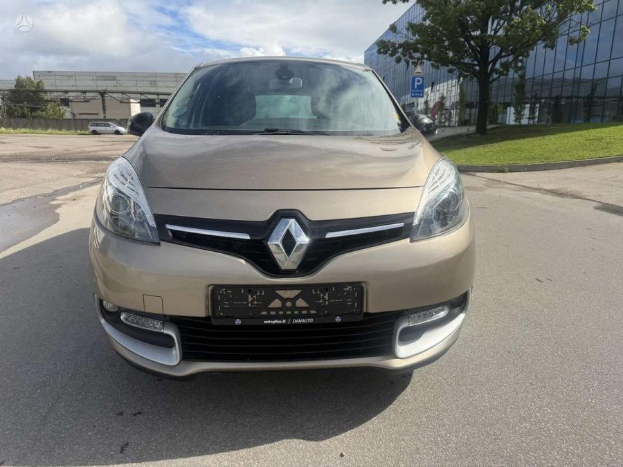 Dzeltens Renault Scenic 2015 Panevēža, ar dzinēja tilpumu 1.46 L un nobraukumu 263 tūkst. km par 4250 €, foto 9 vietnē AUTOMOTO.COM.LV