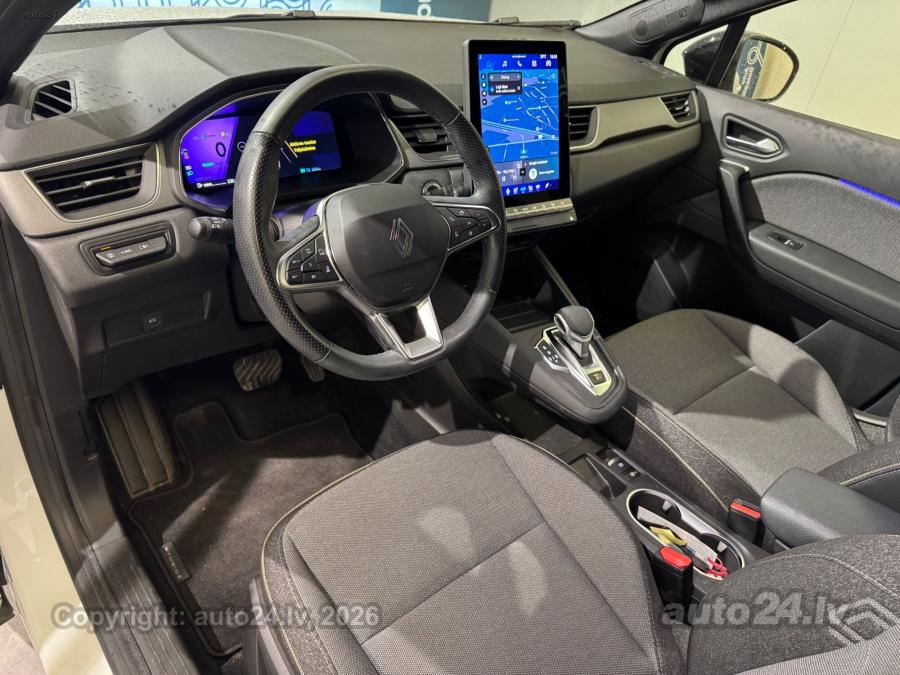 White Renault Symbioz 2025 in Tallinn, with an engine capacity of 1.60 L and mileage of 22 thousand km for 24900 €, photo 12 on AUTOMOTO.COM.LV