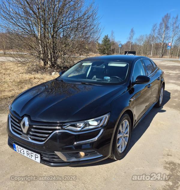 Melns Renault Talisman 2016 Tallina, ar dzinēja tilpumu 1.60 L un nobraukumu 212 tūkst. km par 6990 €, foto 1 vietnē AUTOMOTO.COM.LV