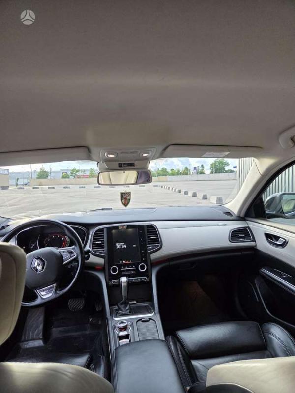 Melns Renault Talisman 2016 Klaipėda, ar dzinēja tilpumu 1.62 L un nobraukumu 260 tūkst. km par 8500 €, foto 10 vietnē AUTOMOTO.COM.LV