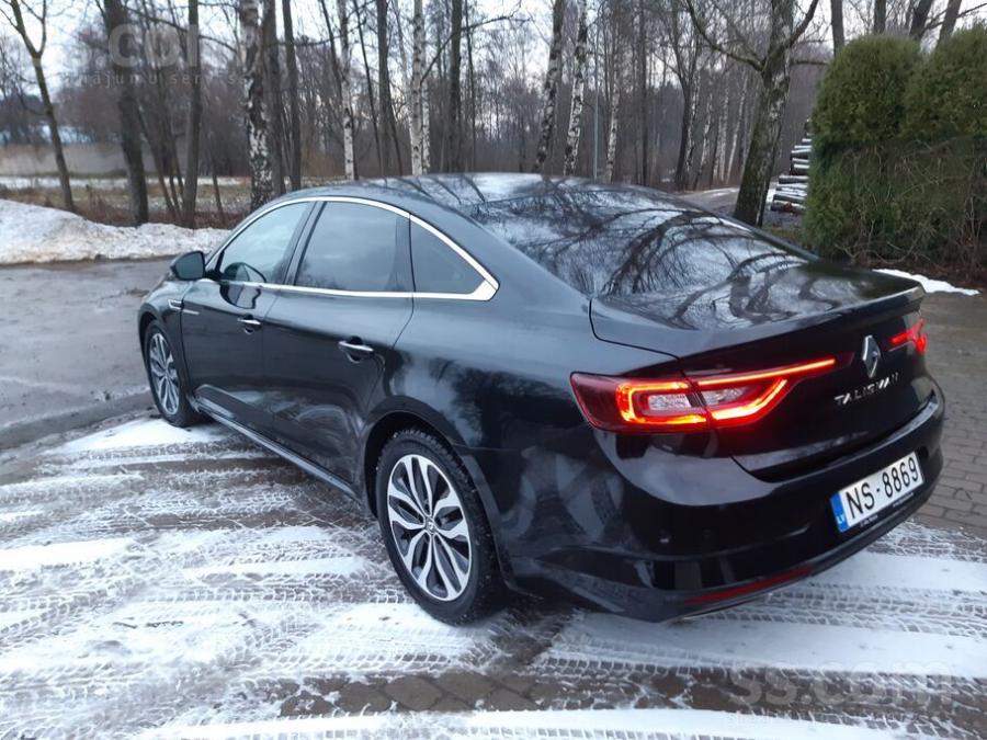 Melns Renault Talisman 2017 Rīga, ar dzinēja tilpumu 1.60 L un nobraukumu 63 tūkst. km par 13800 €, foto 1 vietnē AUTOMOTO.COM.LV