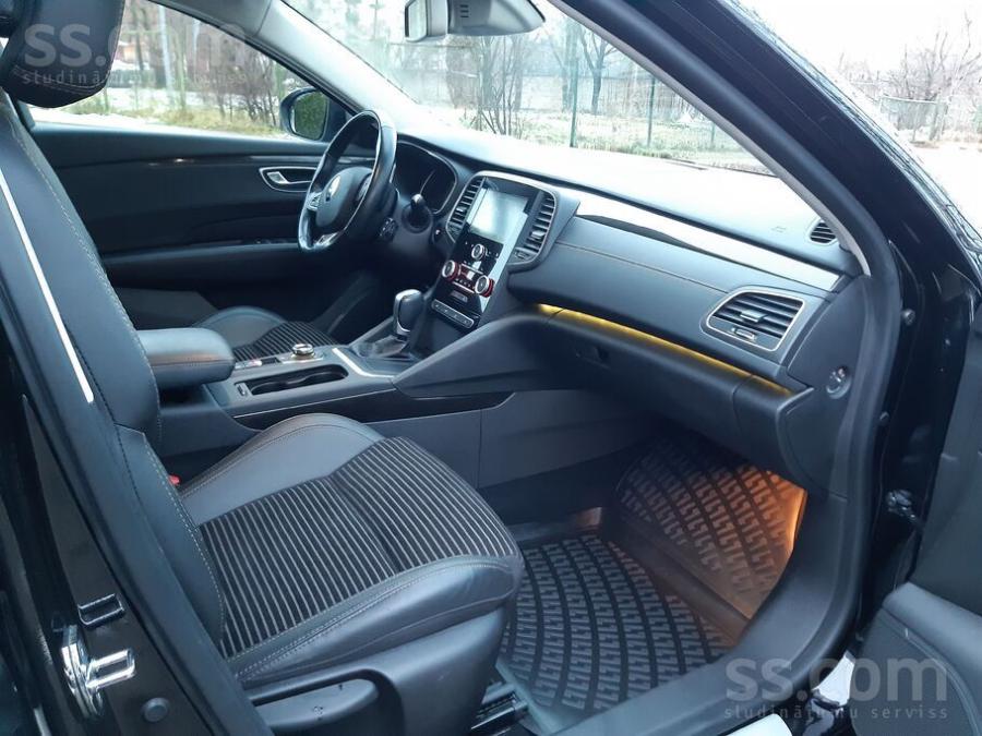Melns Renault Talisman 2017 Rīga, ar dzinēja tilpumu 1.60 L un nobraukumu 63 tūkst. km par 13800 €, foto 11 vietnē AUTOMOTO.COM.LV