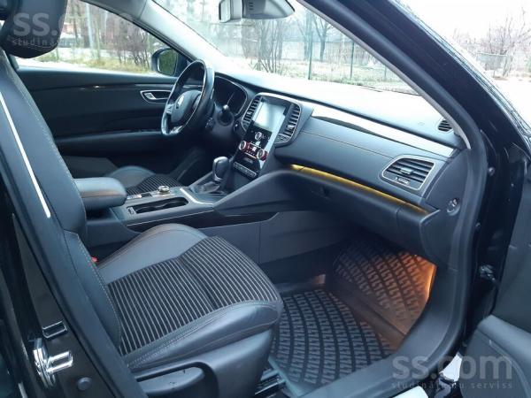 Melns Renault Talisman 2017 Rīga, ar dzinēja tilpumu 1.60 L un nobraukumu 63 tūkst. km par 13800 €, foto 10 vietnē AUTOMOTO.COM.LV