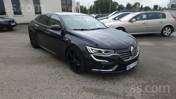 Melns Renault Talisman 2017 Daugavpils, ar dzinēja tilpumu 1.60 L un nobraukumu 320 tūkst. km par 8200 €, foto 2 vietnē AUTOMOTO.COM.LV