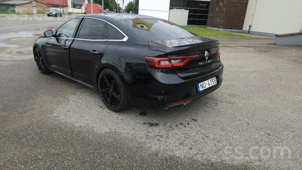 Melns Renault Talisman 2017 Daugavpils, ar dzinēja tilpumu 1.60 L un nobraukumu 320 tūkst. km par 8200 €, foto 4 vietnē AUTOMOTO.COM.LV