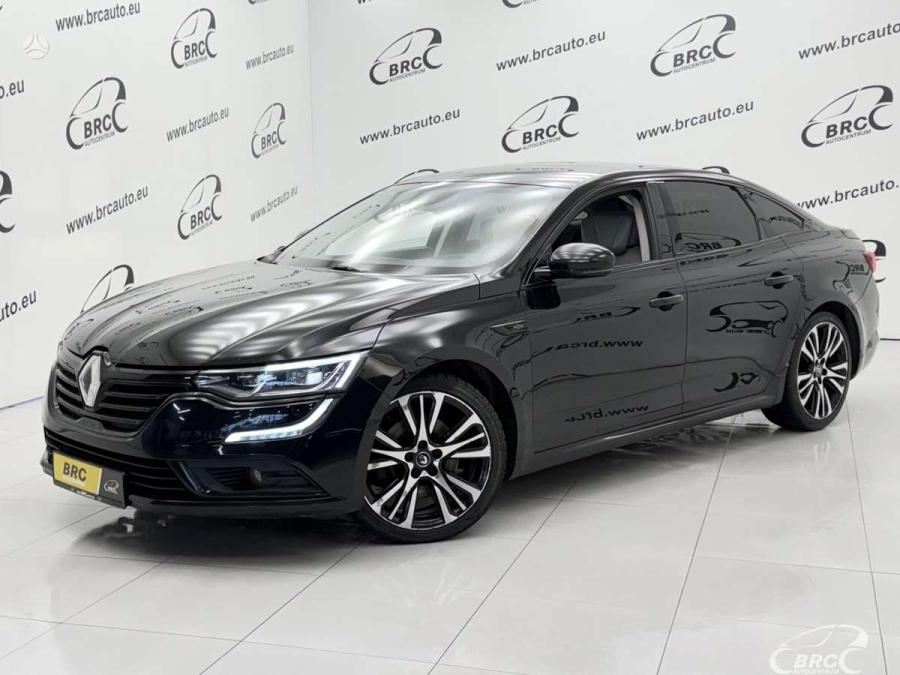 Black Renault Talisman 2017 in Vilnius, with an engine capacity of 1.60 L and mileage of 310 thousand km for 8500 €, photo 1 on AUTOMOTO.COM.LV