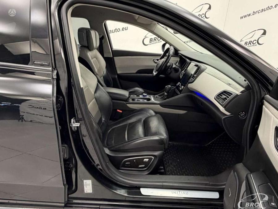 Black Renault Talisman 2017 in Vilnius, with an engine capacity of 1.60 L and mileage of 310 thousand km for 8500 €, photo 6 on AUTOMOTO.COM.LV