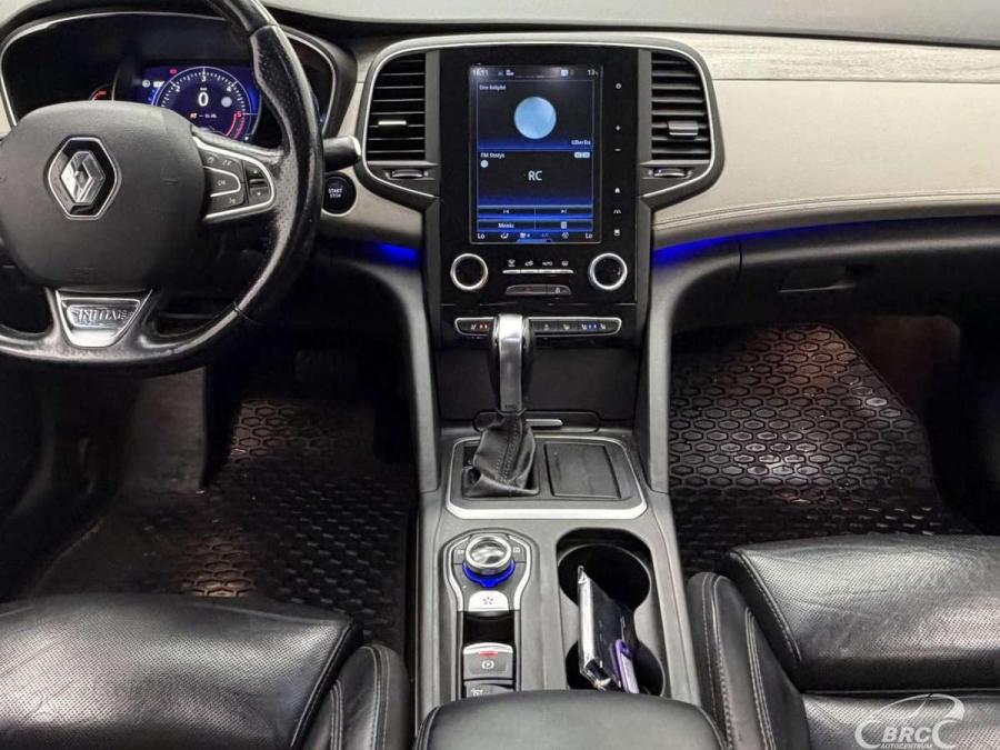 Black Renault Talisman 2017 in Vilnius, with an engine capacity of 1.60 L and mileage of 310 thousand km for 8500 €, photo 18 on AUTOMOTO.COM.LV