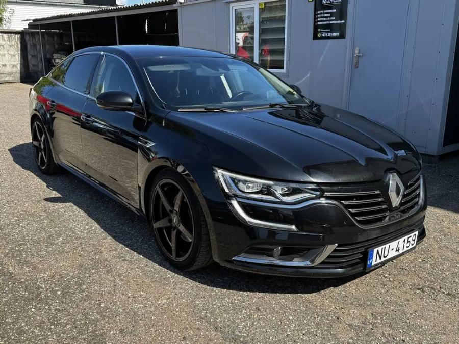Black Renault Talisman 2017 in Daugavpils, with an engine capacity of 1.60 L and mileage of 320 thousand km for 7900 €, photo 1 on AUTOMOTO.COM.LV