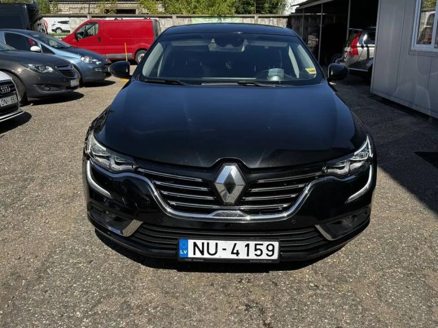 Black Renault Talisman 2017 in Daugavpils, with an engine capacity of 1.60 L and mileage of 320 thousand km for 7900 €, photo 3 on AUTOMOTO.COM.LV