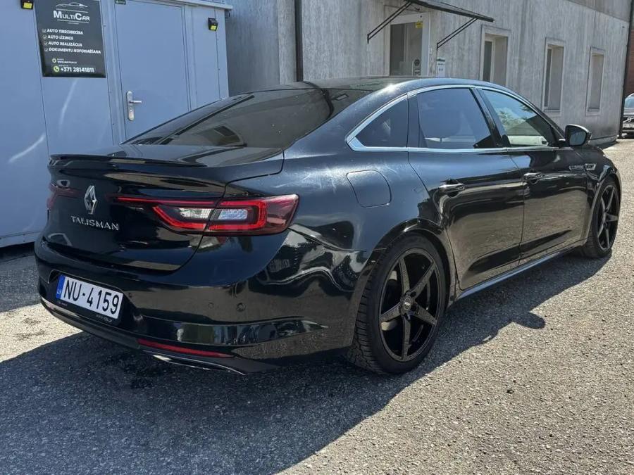 Black Renault Talisman 2017 in Daugavpils, with an engine capacity of 1.60 L and mileage of 320 thousand km for 7900 €, photo 7 on AUTOMOTO.COM.LV
